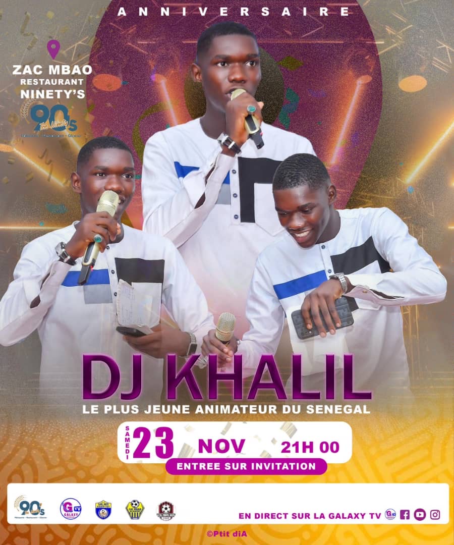 DJ Khalil : L’Étoile Montante de Galaxy TV Fête Son Anniversaire en ...